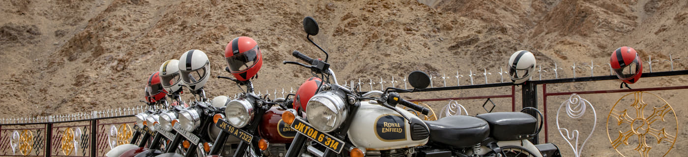 Leh Ladakh Bike Rentals 2025 | How to Rent a Motorcycle in Leh